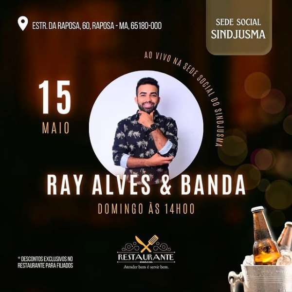 PORTAL SINDJUS/MA | Ray Alves e Banda_